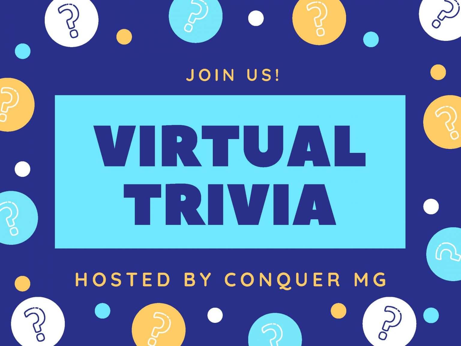 Blue Yellow Trivia 2020 - Conquer Myasthenia Gravis